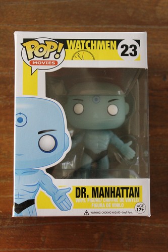 Funko POP Vinyl Movies #23 - Dr Manhattan (GITD) 2013 Watchmen **RARE ...