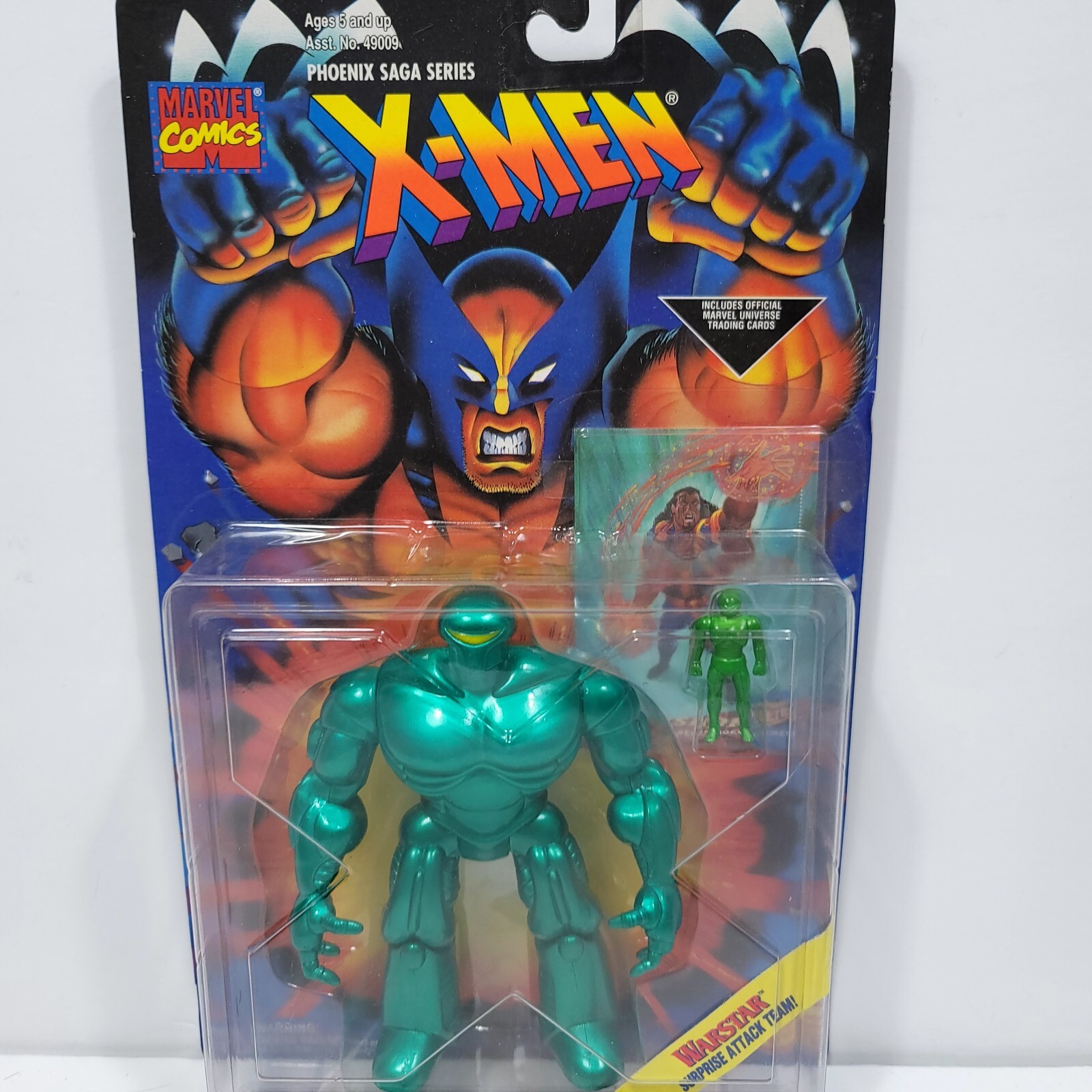 1994 Toy Biz Marvel X-men Phoenix Saga Series Warstar 5in Action Figure ...
