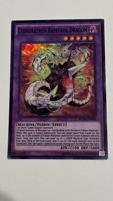 Chimeratech Rampage Dragon - BOSH-EN093 - Super Rare - Unl Edition NM ...