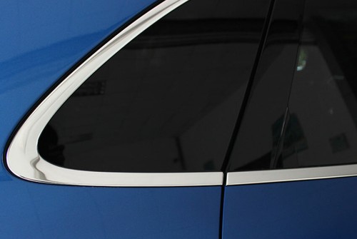 For Porsche Macan 2015-2021 Silver Steel Windows Sill Molding Strip ...