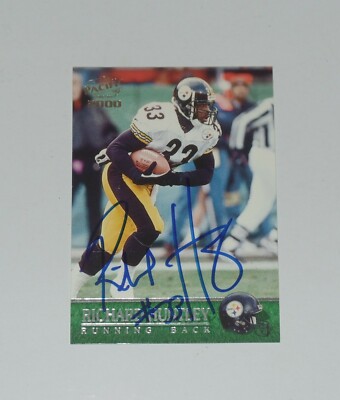 RICHARD HUNTLEY SIGNED AUTO'D 2000 PACIFIC CARD #299 PITTSBURGH ...