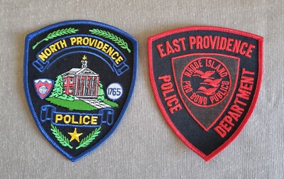 USA - East & North Providence Police Patches - Rhode Island | eBay ...