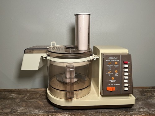 Sears Kenmore 7 Speed Counter Craft Food Processor Discs Blade Vintage ...
