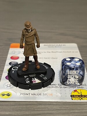 DC Heroclix DC Watchmen 001 Rorschach | eBay