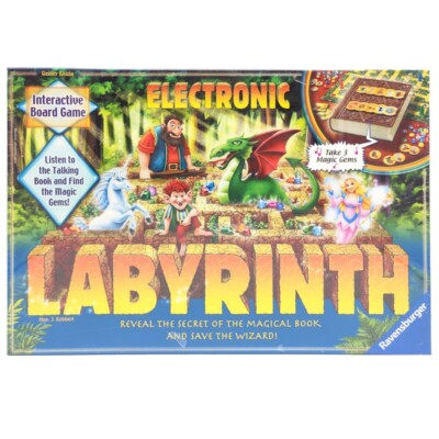 Ravensburger The Crazy Labyrinth Electronic 265510 Family Game English ...