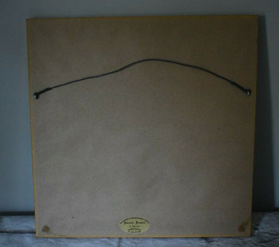 Deb Collins Eastern Bluebird Watercolor Little Boy Blue 14 X14 Signed ...