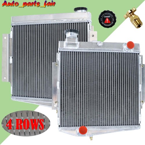 4 ROWS ALUMINUM COOLING RADIATOR FOR 1969-1970 DATSUN 2000 2.0L L4 GAS ...