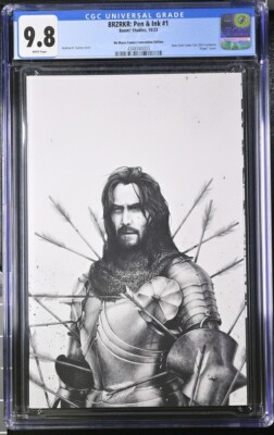 BRZRKR: Pen & Ink 1 No Masss Comics Convention Edition Currey 9.8 | eBay