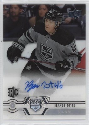 2019-20 Upper Deck Clear Cut Rookies Blake Lizotte #CC-BL Rookie Auto ...