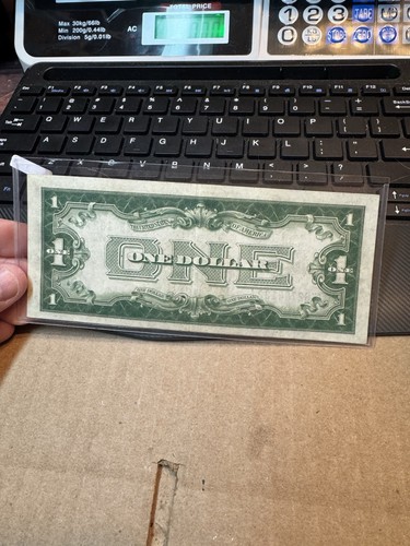 1928-A Series U.S. $1 Dollar Blue Seal Silver Certificate - Funny Back ...