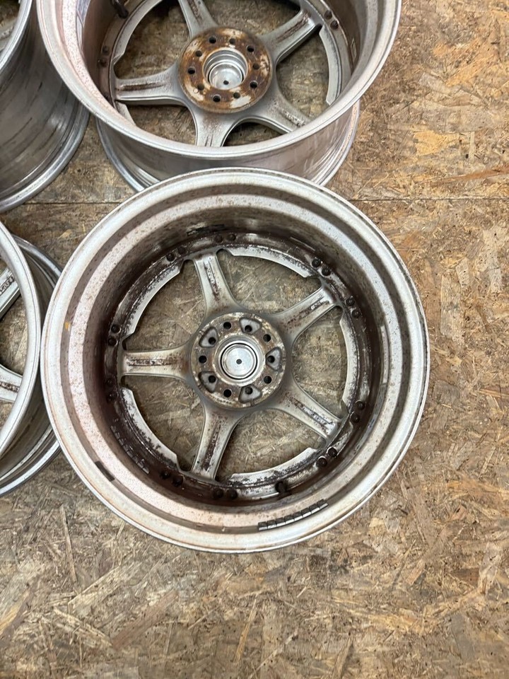 JDM Wheels RAYS 18x8/9 5x114.3 35/42 Volk Racing SF Challenge Set4 | eBay