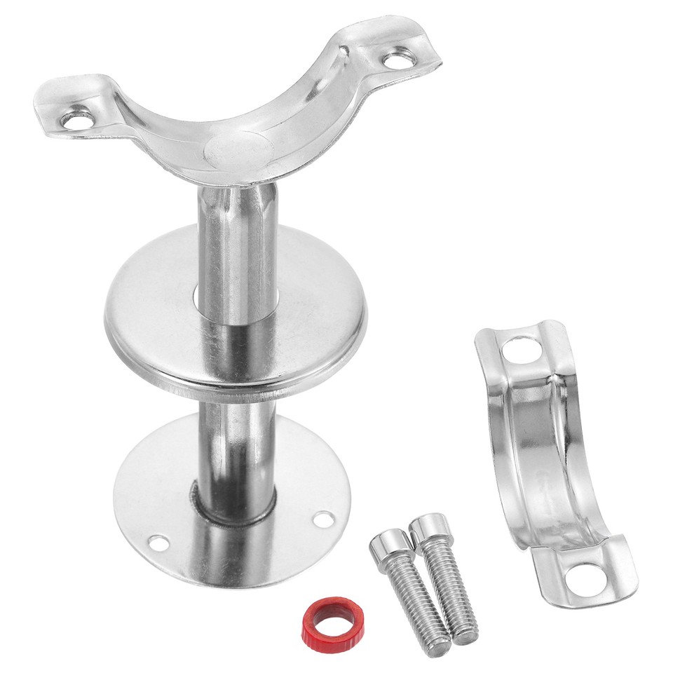 Pipe Support, Adjustable Pipe Strap Clamps with Screws for Dia 51mm ...