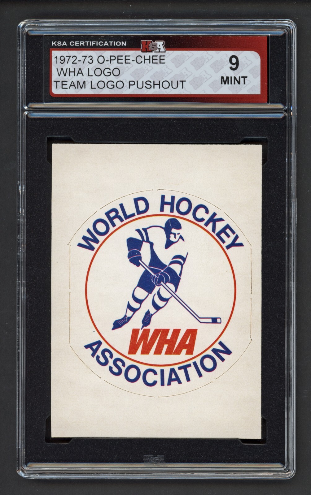 1972-73 OPC WHA LOGO TEAM LOGO PUSHOUT KSA 9 MINT | eBay