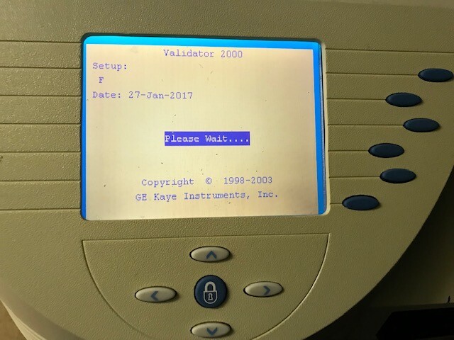 GE Sensing Kaye Validator X2010 2000 with (3) SIM Sensor X2025 Input ...