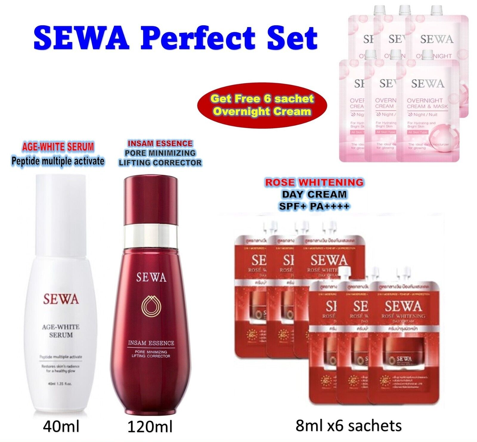 SEWA Insam Essence Age Serum Anti Aging Radiant Radiance Aura Skin ...