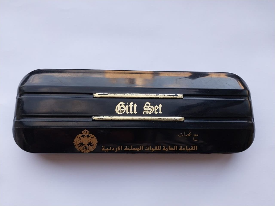 Vintage rare Fountain Ball point pen Jordan Gift Set army military coat ...