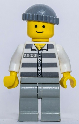 LEGO ®-Minifigur City Town Jail Prisoner 50380 aus Set 9247 - cty028 ...