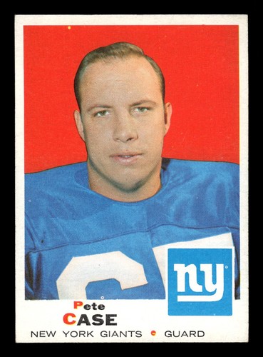 1969 Topps Pete Case #197 New York Giants | eBay