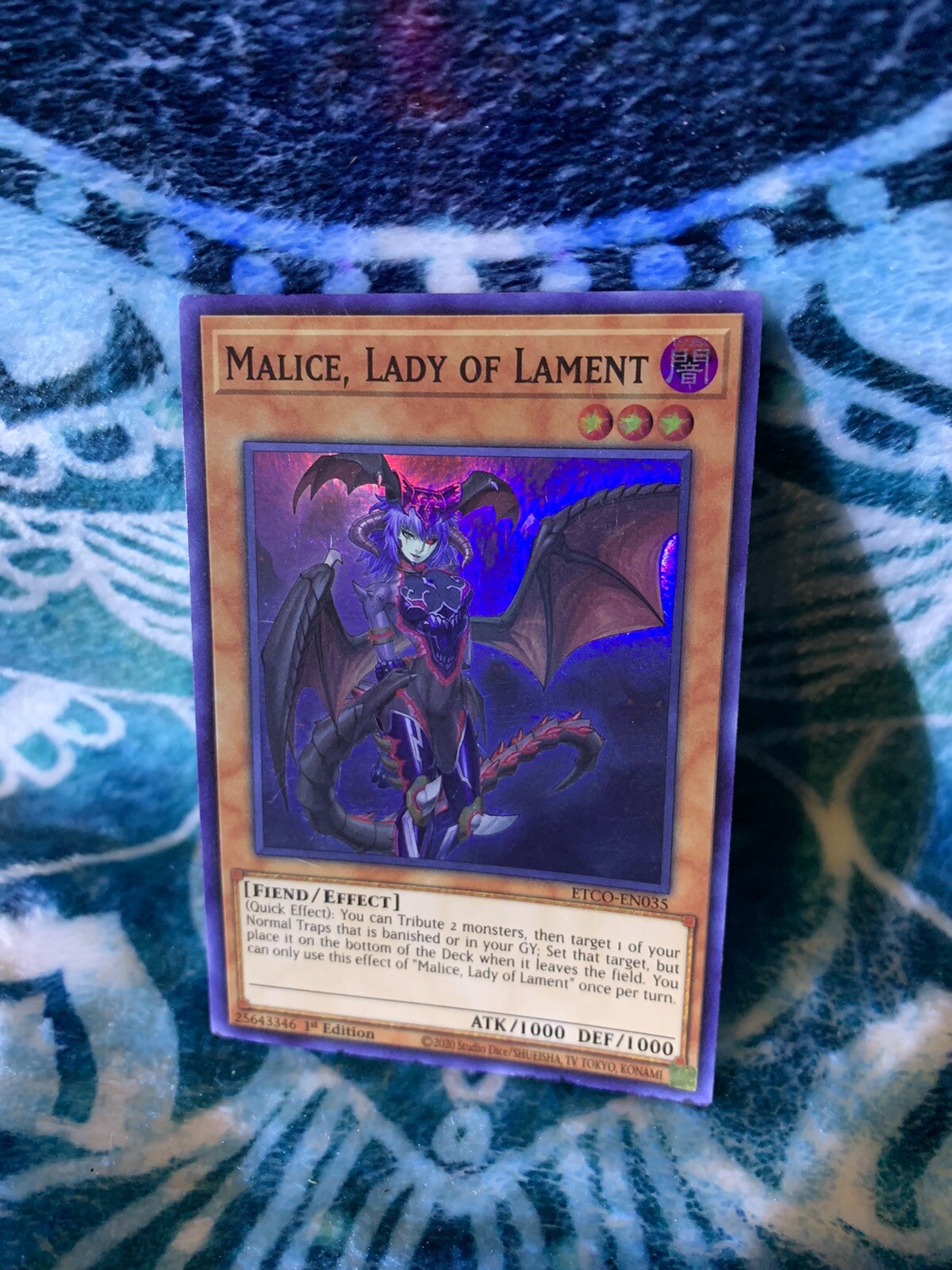 Malice, Lady of Lament ETCO-EN035 Eternity Code 1st Edition for sale ...