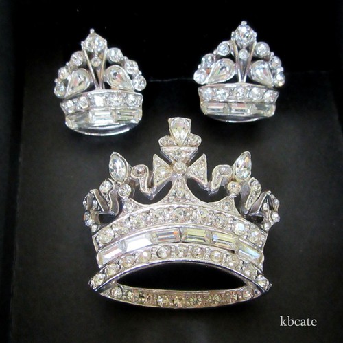 VTG Antique Art Deco Egyptian Revival Neiger Green Turquoise Czech ...