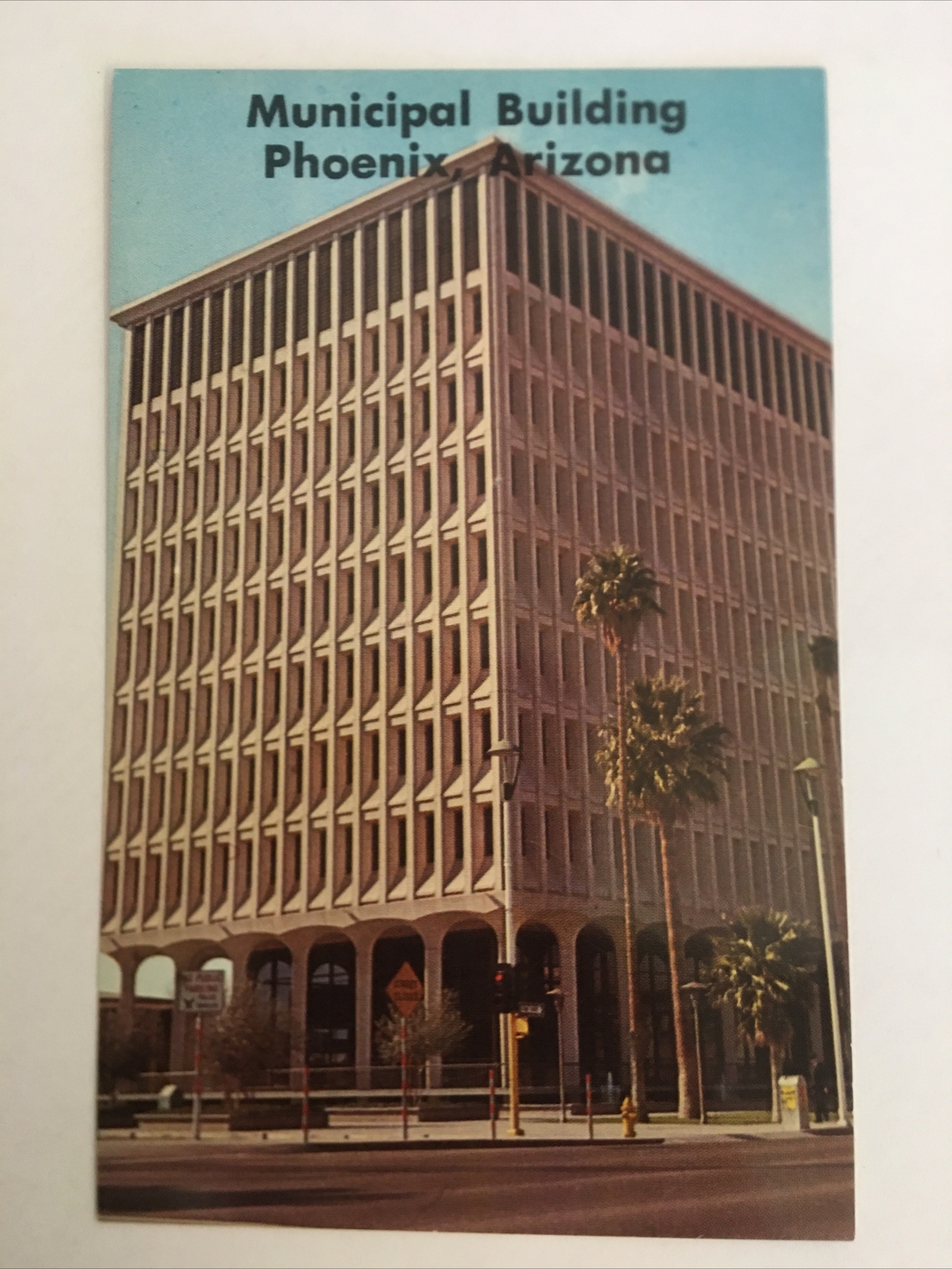 Municipal Building Phoenix Arizona Vintage Postcard | eBay