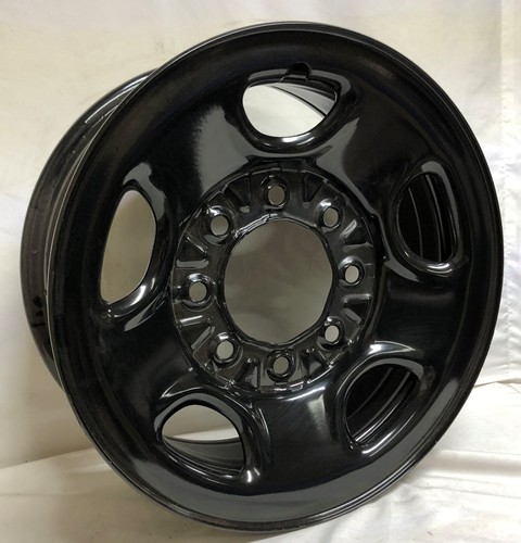 16 Inch 8 Lug Wheel Rim for 2500 Chevy GMC | 6.5 | 29 Offset | Black ...