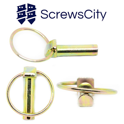 Linch Pin Trailer Lorry Tractor Ring Clip Set Lynch Apple Keep Pins ...