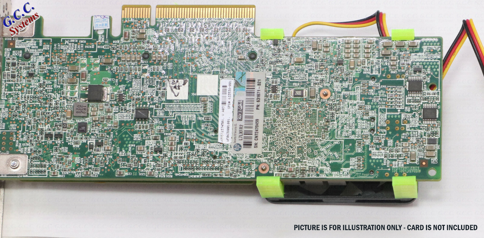 SATA RAID SAS Card Cooler Mount Bracket Clip Adaptor 4 P420 (60mm ...