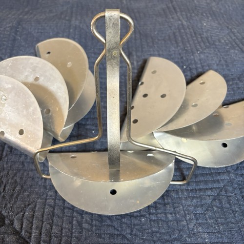 Vintage Taco Shell Maker Tortilla Fryer w/7 Aluminum Forms Vintage ...