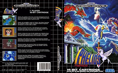 Phelios Megadrive PAL EU Box Art Case Insert Only | eBay UK