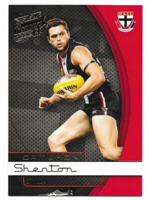 2015 SELECT HONOURS ST KILDA SAINTS CAMERON SHENTON #184 CARD AFL ...