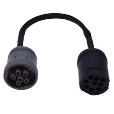 Genuine OEM CAT Caterpillar 6 Pin Cable Adapter Truck Engine 7X1686 7x ...