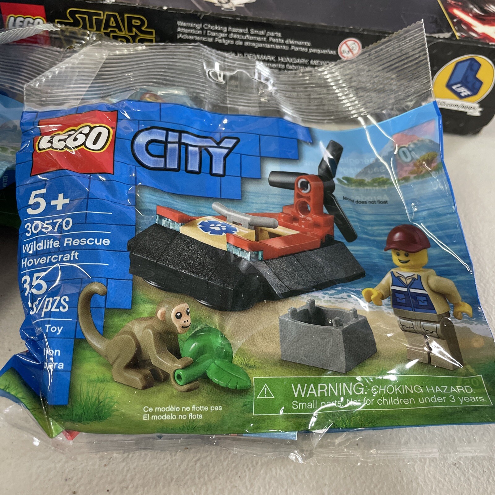 LEGO 30570 - WILDLIFE RESQUE HOVERCRAFT POLYBAG - 2021 | eBay