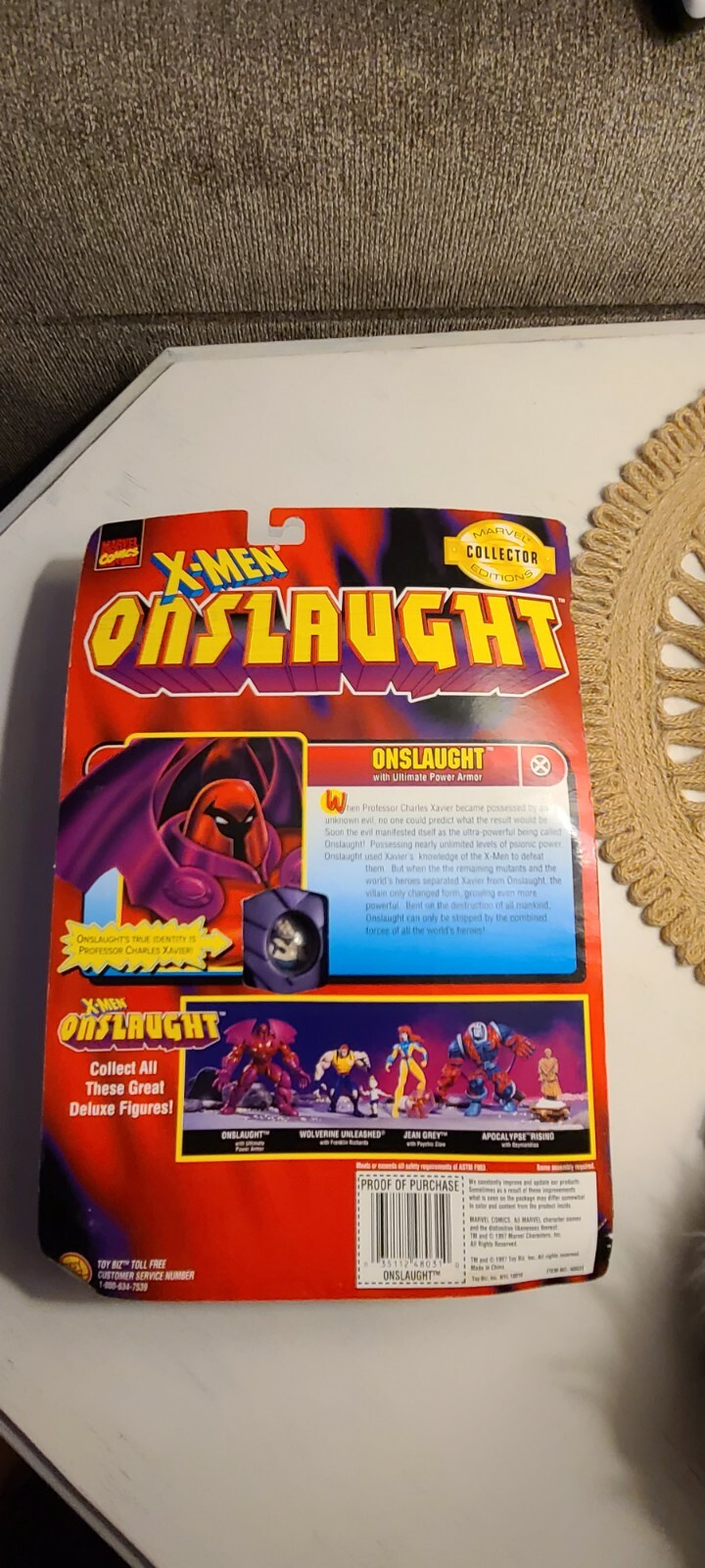 Marvel Collector Editions X-men Onslaught Deluxe Action Figure ToyBiz ...