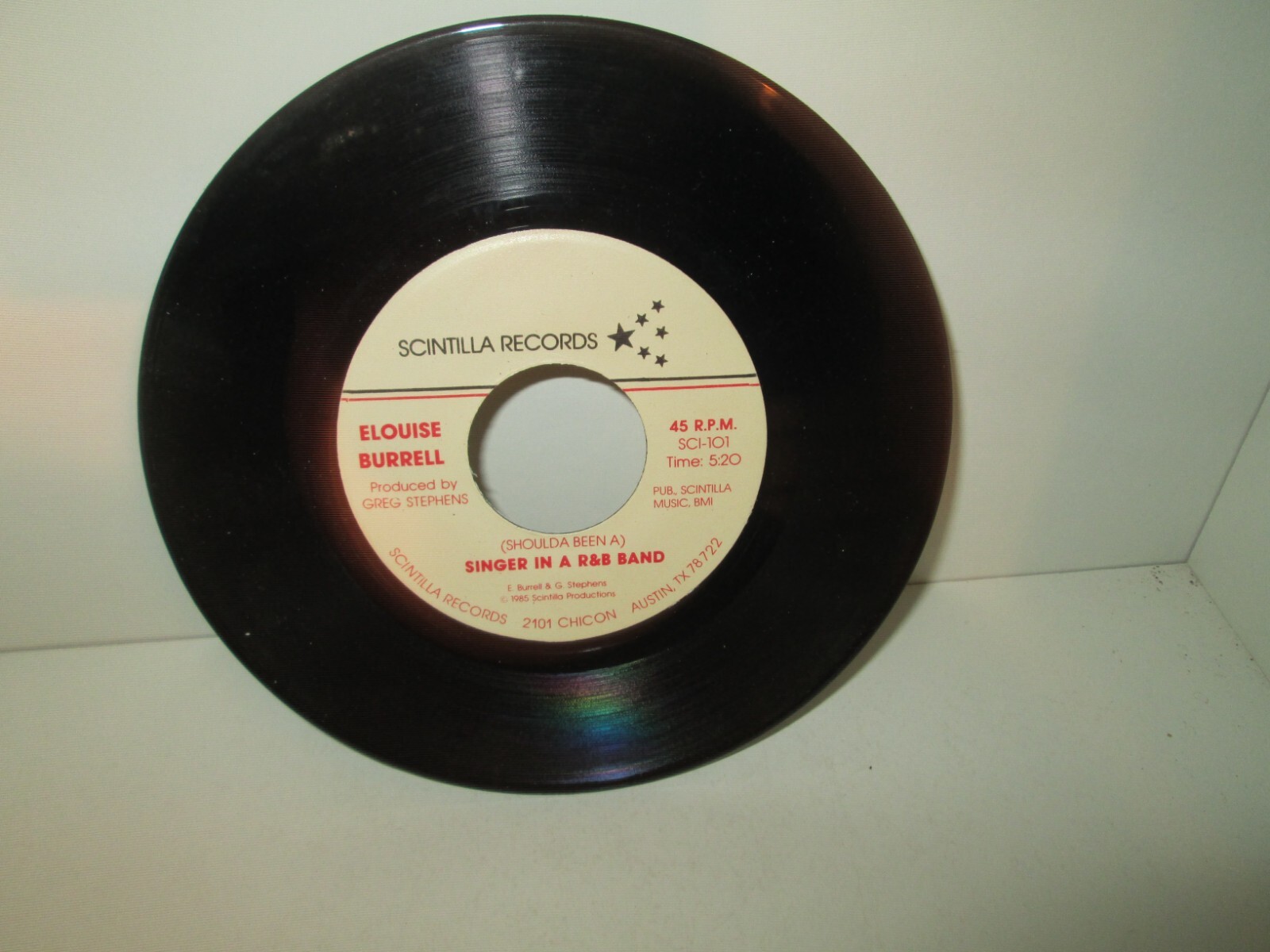 ELOUISE BURRELL - CREAM ALWAYS RISES Singer R&B Band rare 45 Soul Funk ...