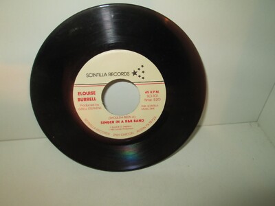 ELOUISE BURRELL - CREAM ALWAYS RISES Singer R&B Band rare 45 Soul Funk ...