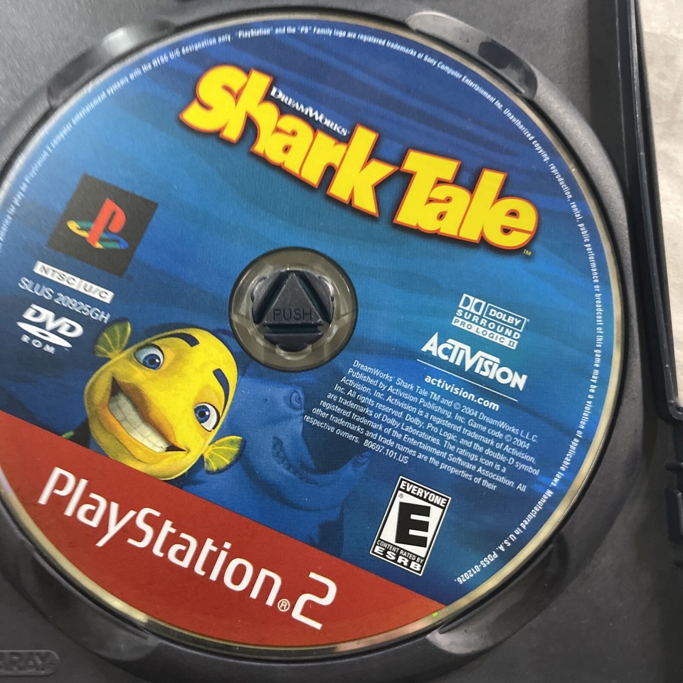DreamWorks' Shark Tale (Sony PlayStation 2) PS2 Works Tested ...