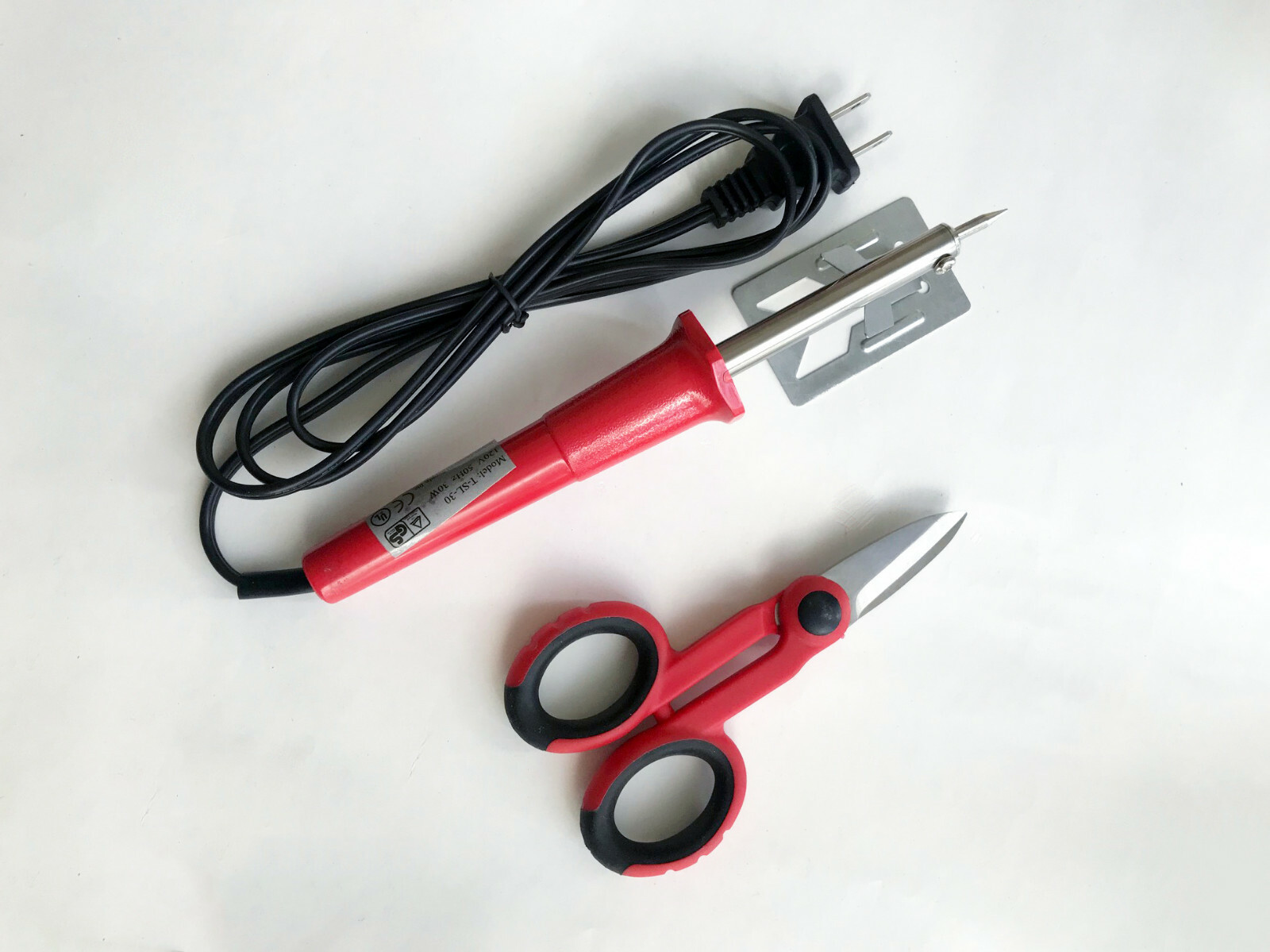 NEW PROFESSIONAL 30W/120V SOLDERING IRON TOOL AND ELECTRIAN WIRE ...