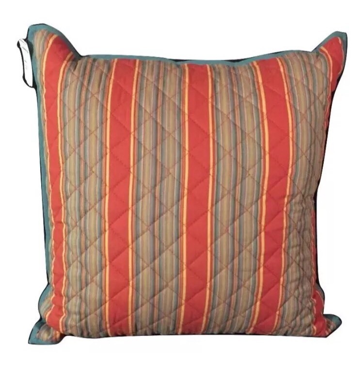 CHAPS Home ANNABELLE Bedding Collection PILLOW Size: 18 x 18" NEW Woven ...