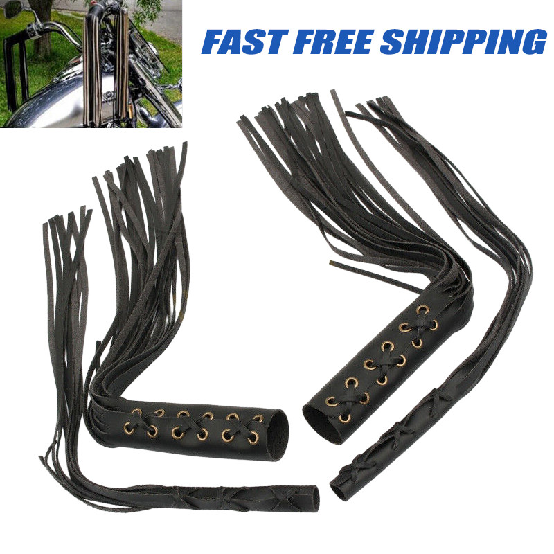 7/8"-1" Motorcycle Handlebar Brake Clutch Covers Throttle Grip Tassels ...