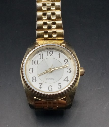 MZB Quartz Watch Ladies Gold Tone New Battery | eBay