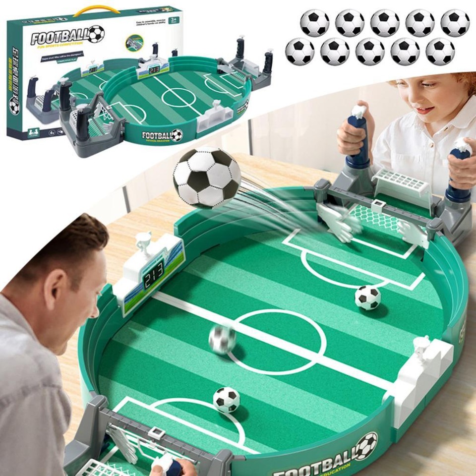 Soccer Table Football Board Game for Family Party Game Tabletop Play ...