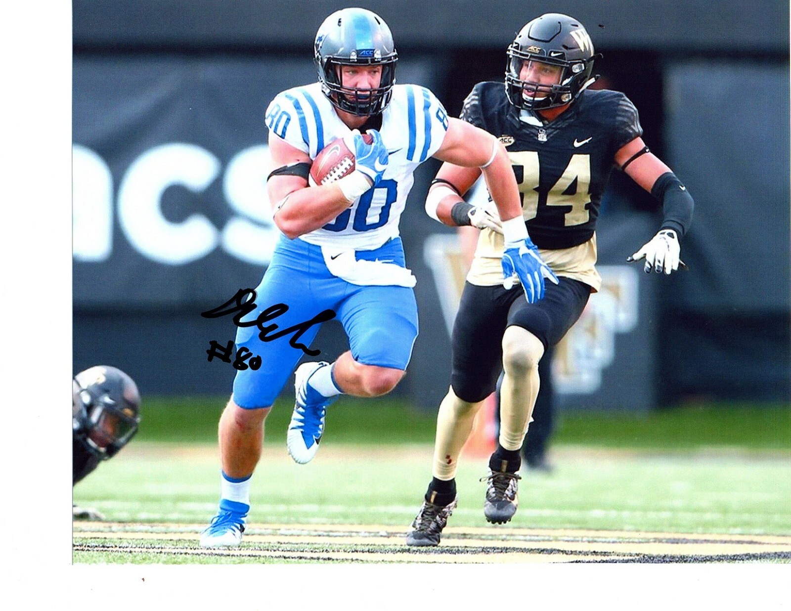 Daniel Helm Duke Blue Devils signed autographed 8x10 football photo ...