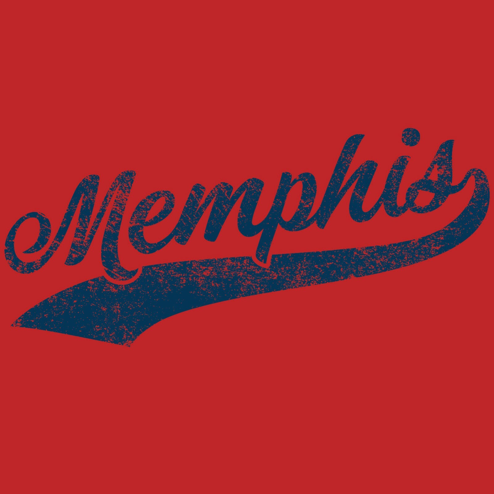 Memphis Baseball Script - Hometown Pride Retro Pitcher Hoodie - Red | eBay