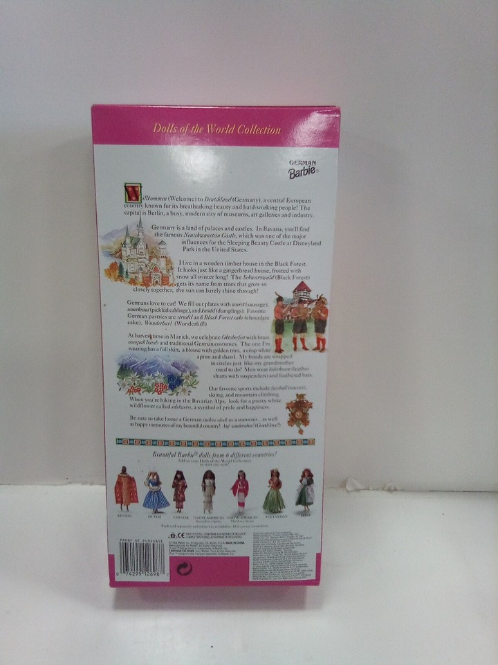 GERMAN BARBIE Germany Dolls of the World Collection. New. | eBay