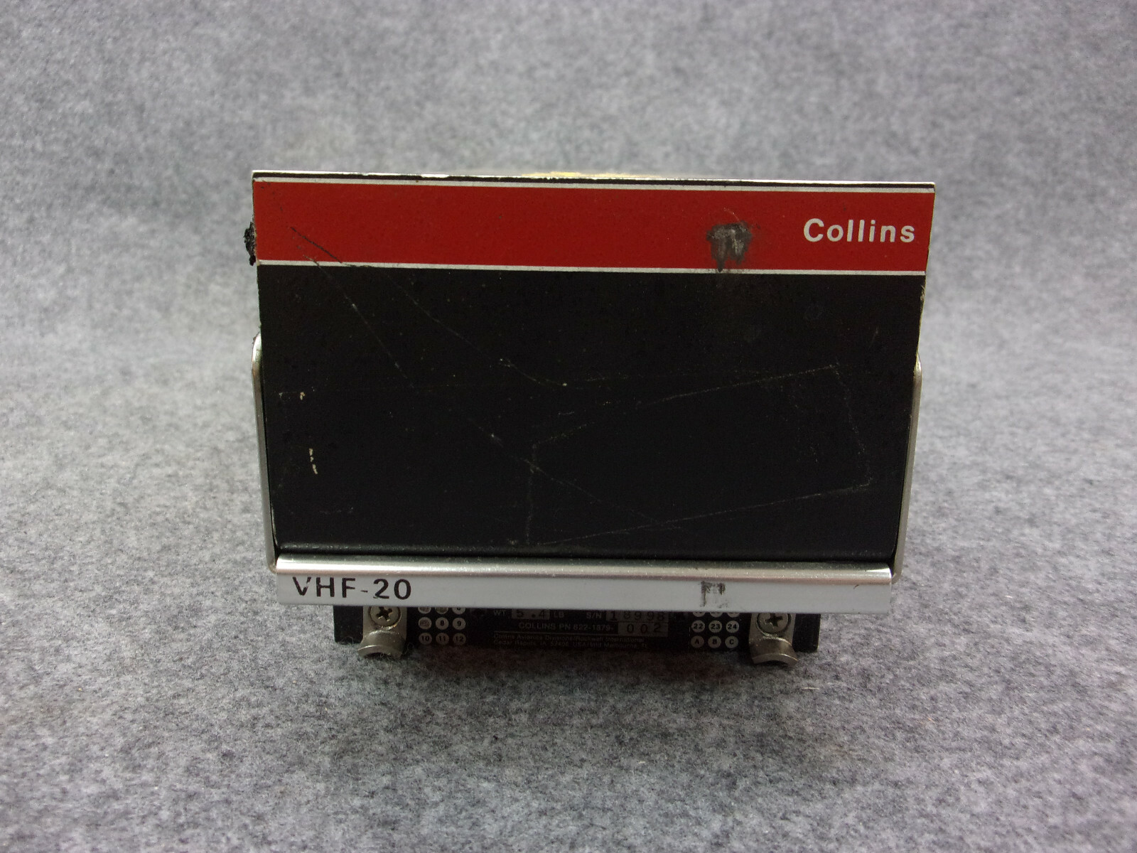 Collins VHF-20A Transceiver P/N 622-1879-001 | eBay