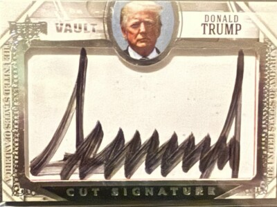 Donald J. Trump (POTUS 45/47) 2022 Decision “Vault Cut Signature ...