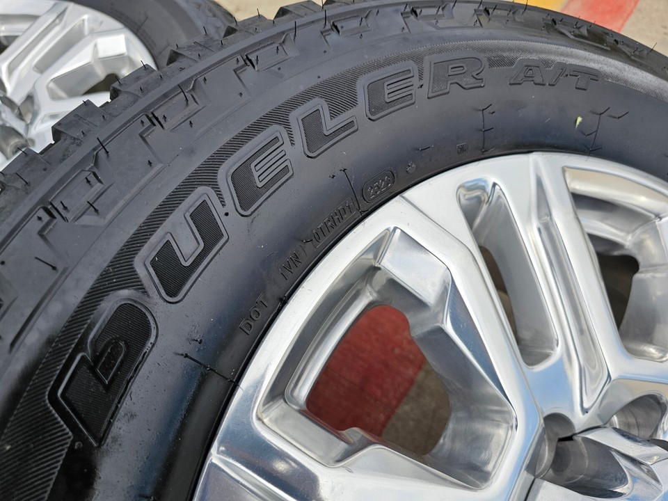 20" GMC Sierra Denali 2500 3500 OEM 5957 wheels rims tires 2022 2023 ...