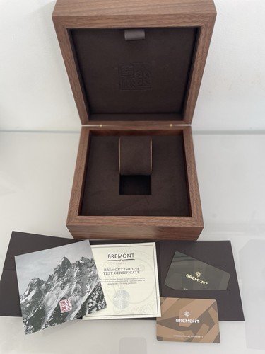 Bremont Wooden Watch Box Case | eBay