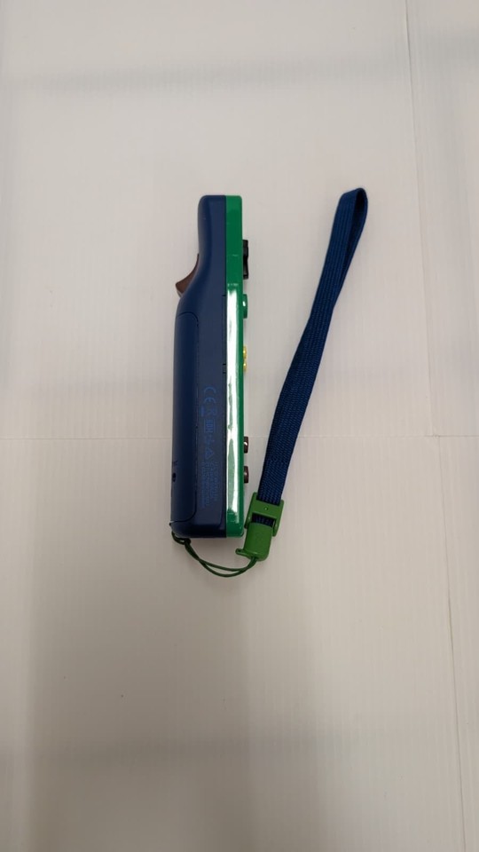 B Nintendo Wii Motion Plus Luigi Green Remote OEM Controller w/ lanyard ...